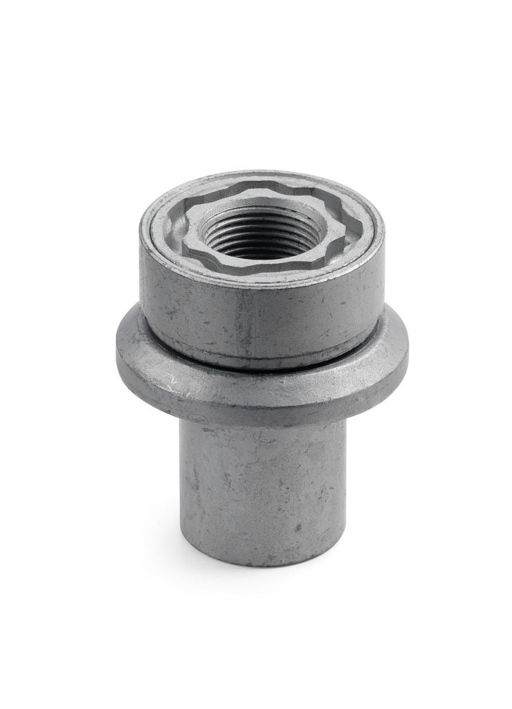 DADO ANTIFURTO APERTO SEDE PIATTA C.ROND.COLL.LUNGO PASSO M22X1,5 h ...